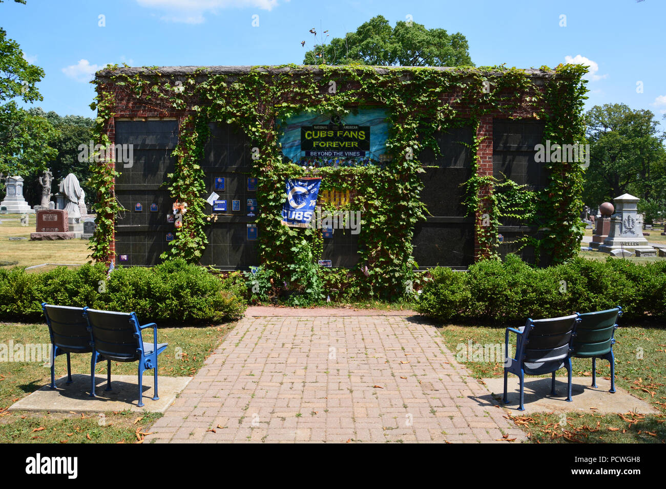 Beyond The Vines is a Chicago Cubs themed columbarium where fans can be ...