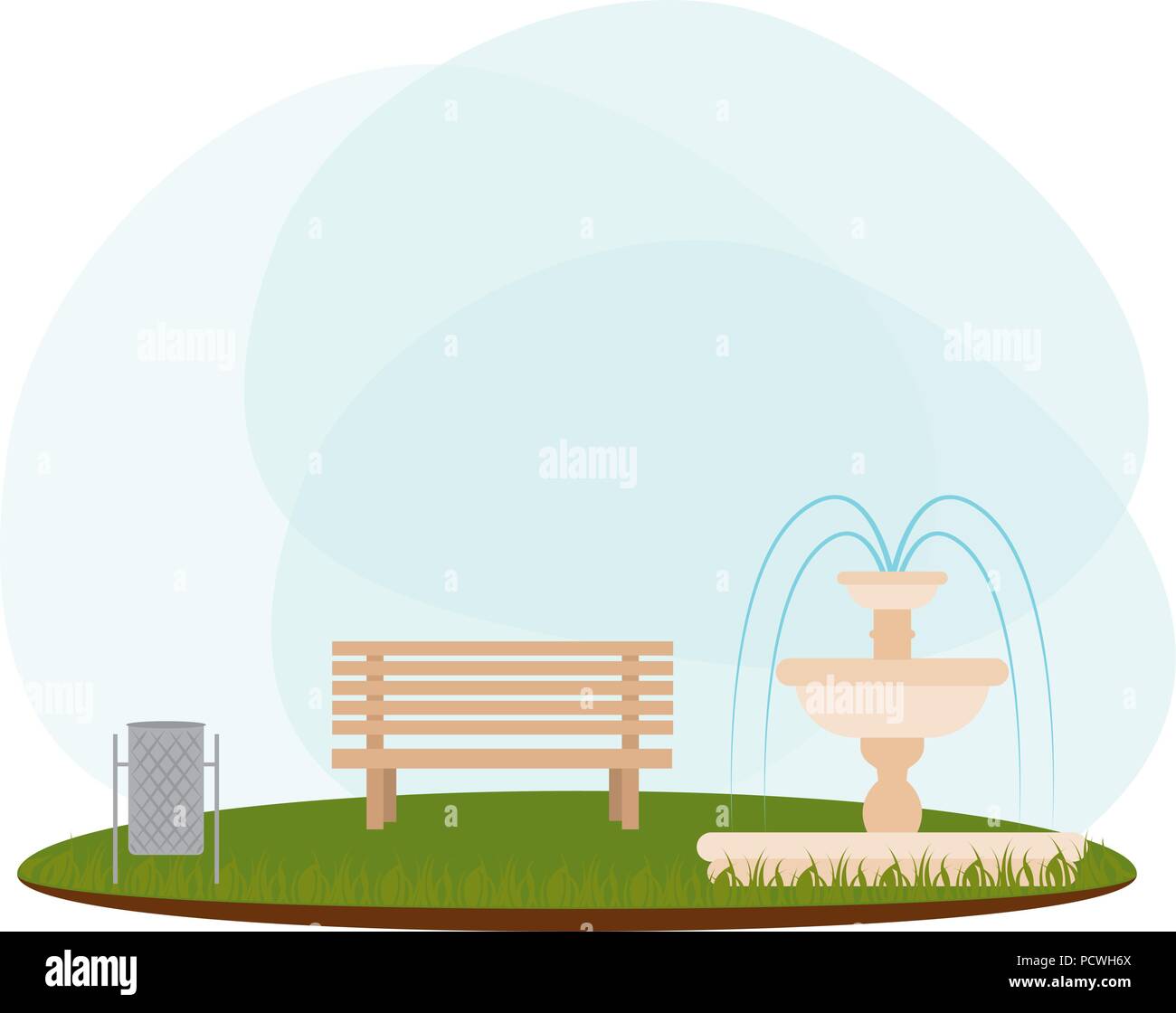 abstract landscape park Stock Vector Image & Art - Alamy