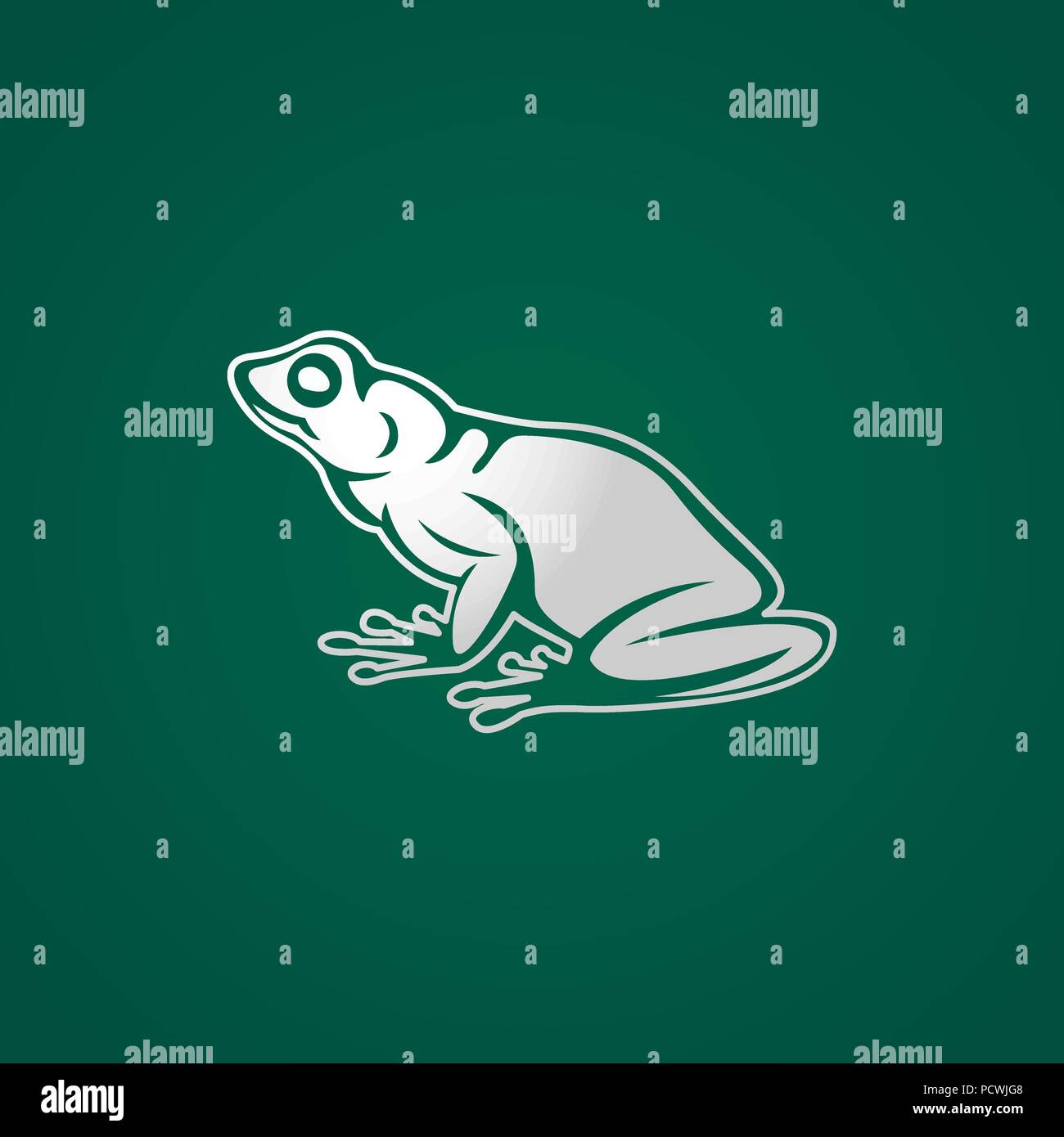 Frog vector logo icon illustration Stock Vector Image & Art - Alamy