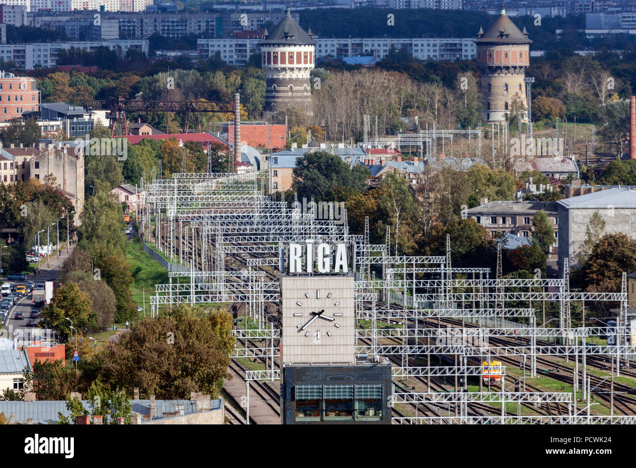 Old time tracks sign hi-res stock photography and images - Alamy