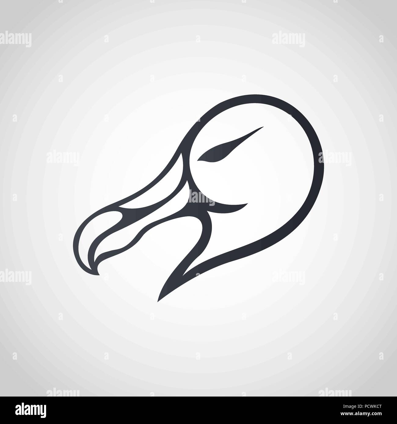Albatross logo icon design, vector illustration Stock Vector Image ...