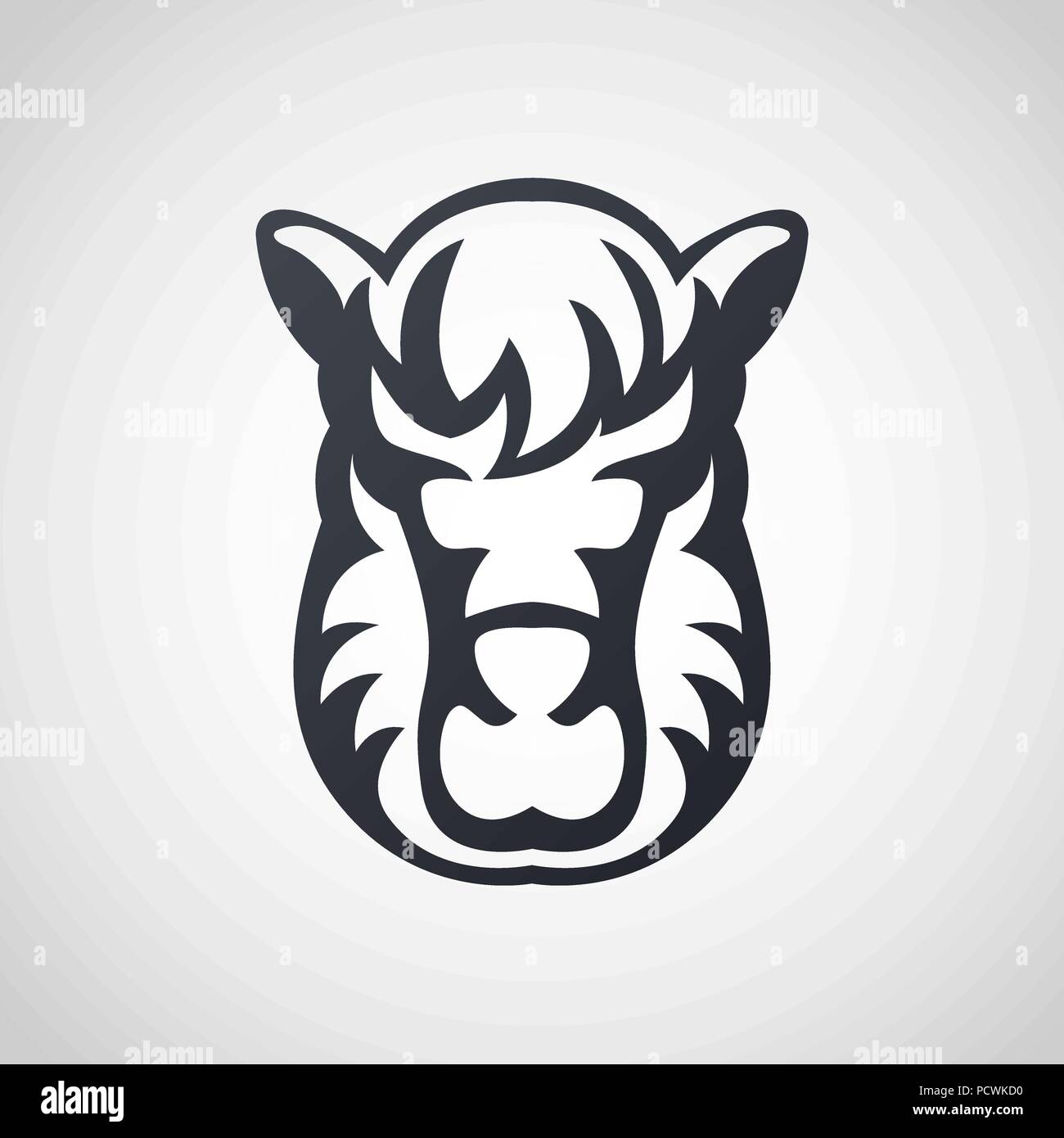 Alpaca logo icon design, vector illustration Stock Vector Image & Art ...