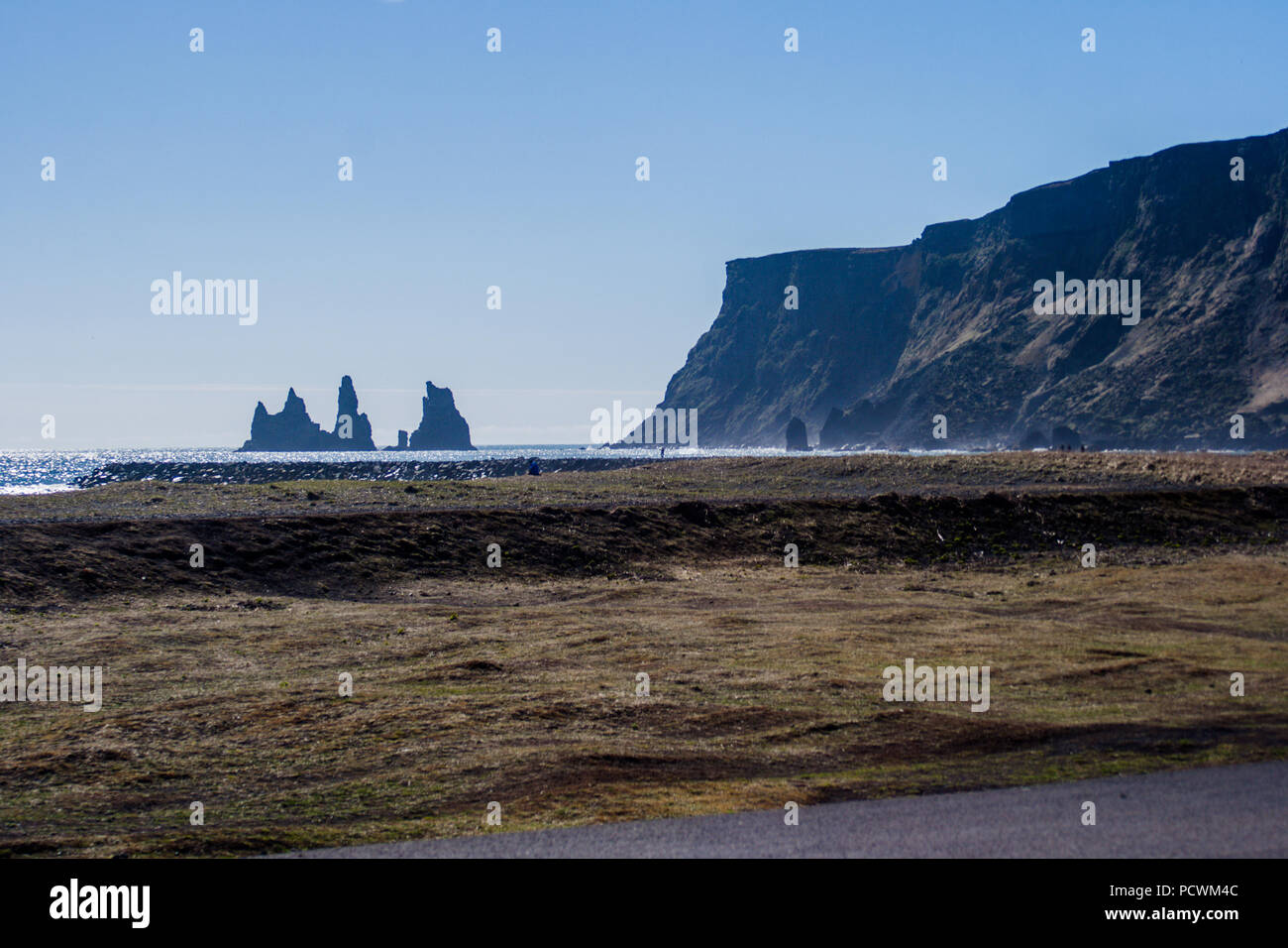 Iceland nature - volcano stones, landscape and moss Stock Photo - Alamy