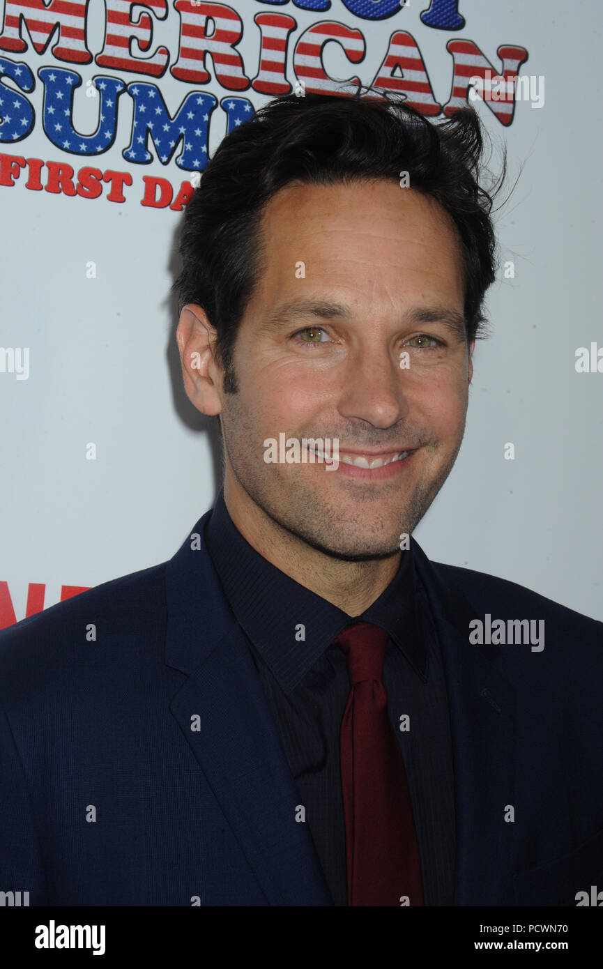 NEW YORK, NY - JULY 22: Paul Rudd attends the 'Wet Hot American Summer ...