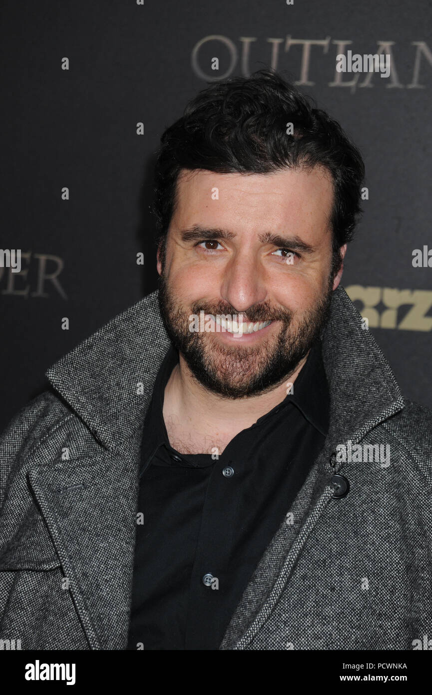 NEW YORK, NY - APRIL 01: David Krumholtz attends the 'Outlander' mid ...