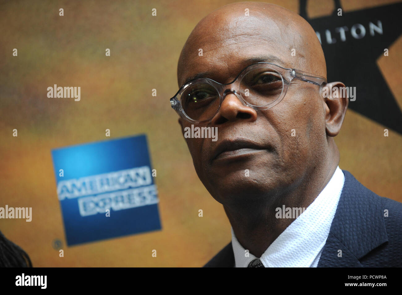 NEW YORK, NY - AUGUST 06: Samuel L. Jackson attend 'Hamilton' Broadway ...