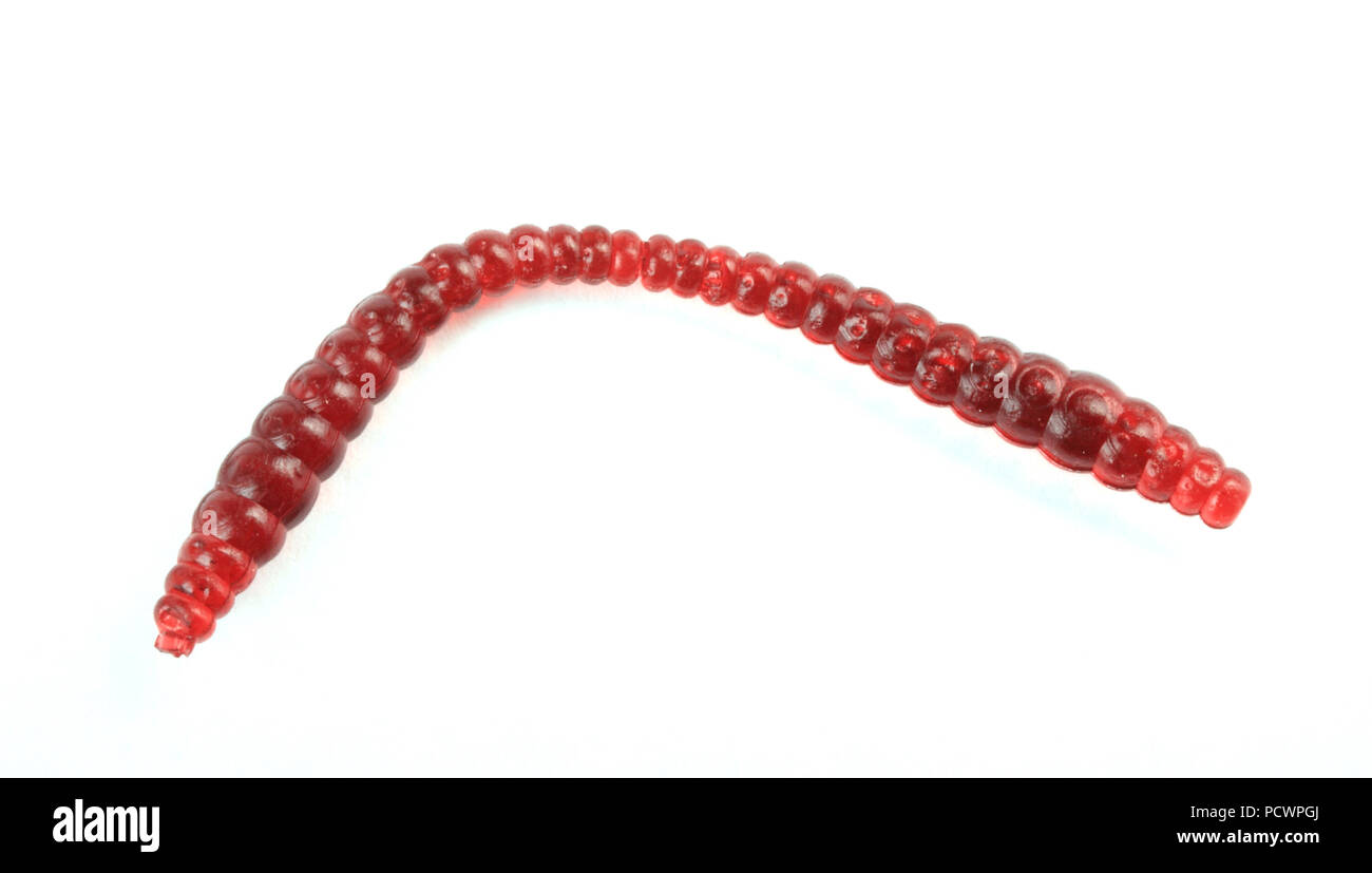 Soft Plastic EarthWorm toy Stock Photo - Alamy