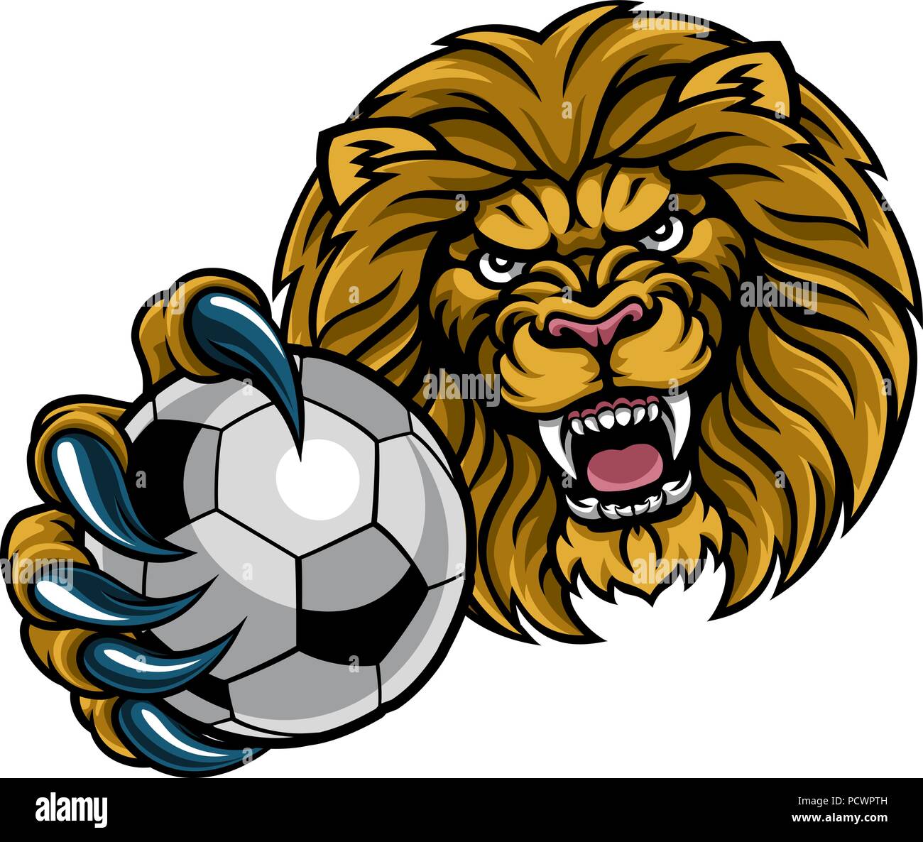 Football lions Stock Vector Images - Alamy