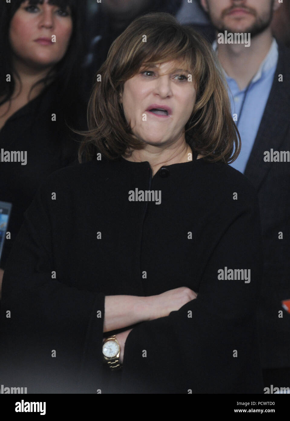 NEW YORK, NY - MARCH 04: Amy Pascal attends the 'Chappie' New York ...