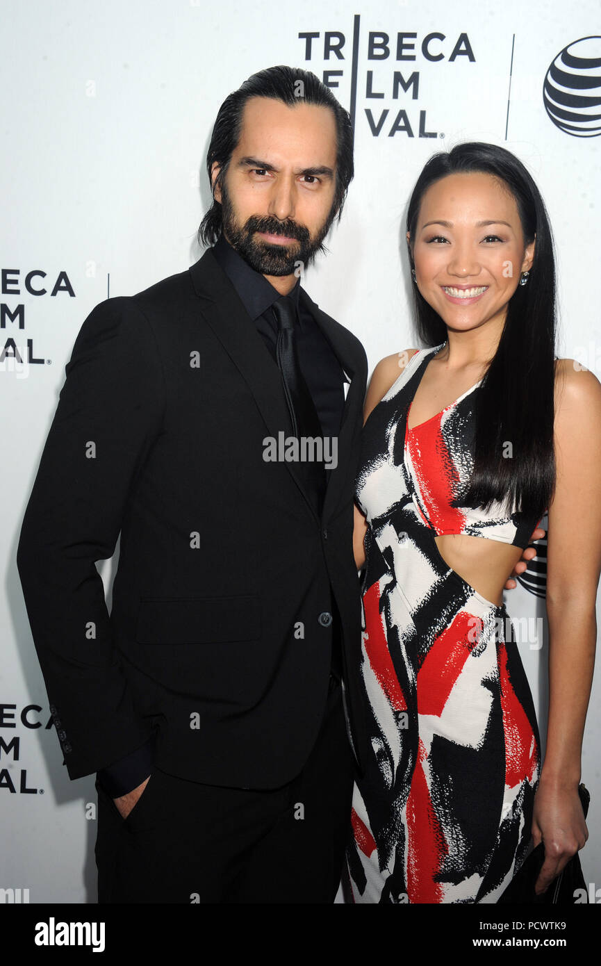 NEW YORK, NY - APRIL 15: Mack Kuhr, Kyla Gray attends the world ...