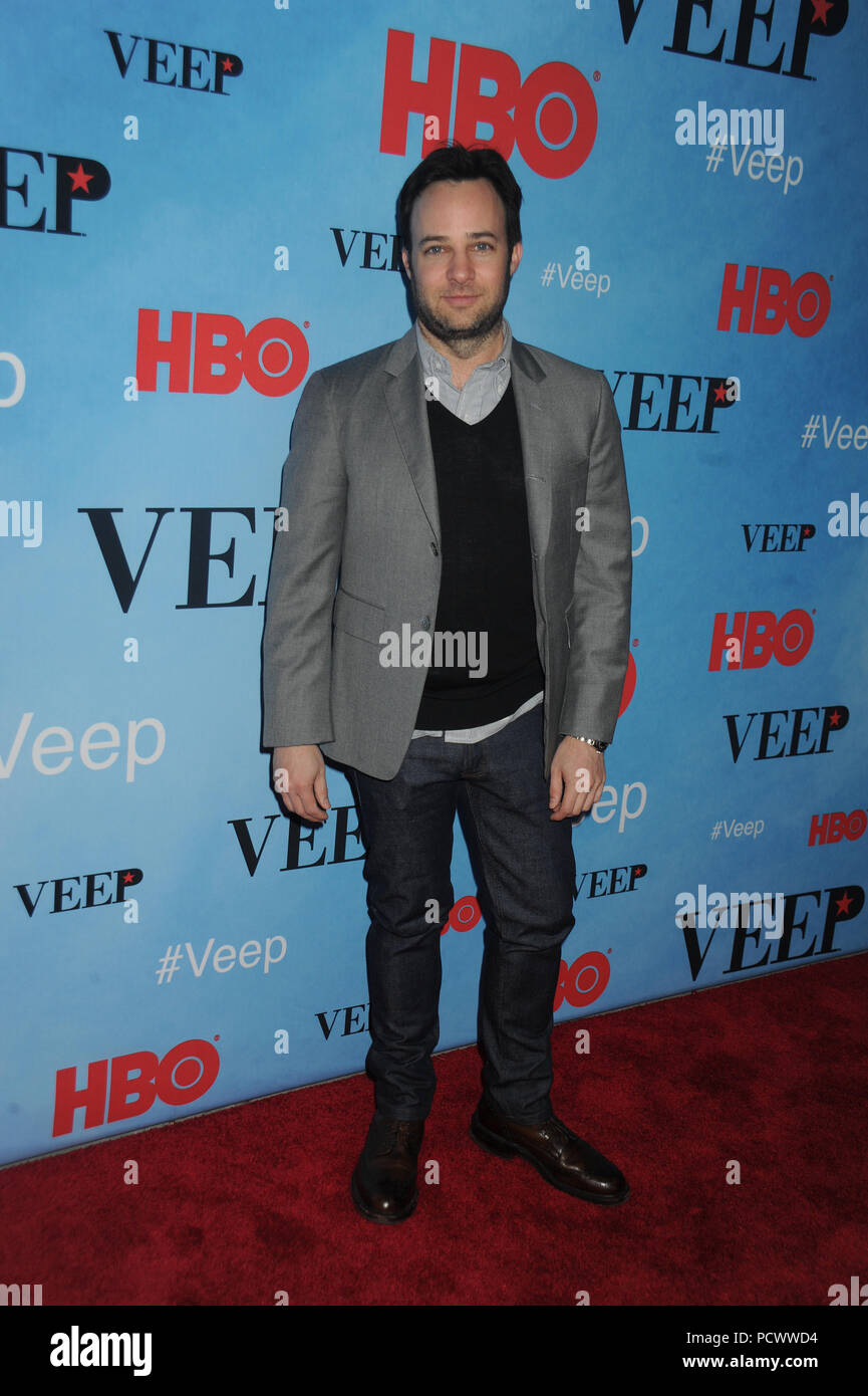 NEW YORK, NY - APRIL 06: Danny Strong attends the 'VEEP' Season 4 ...