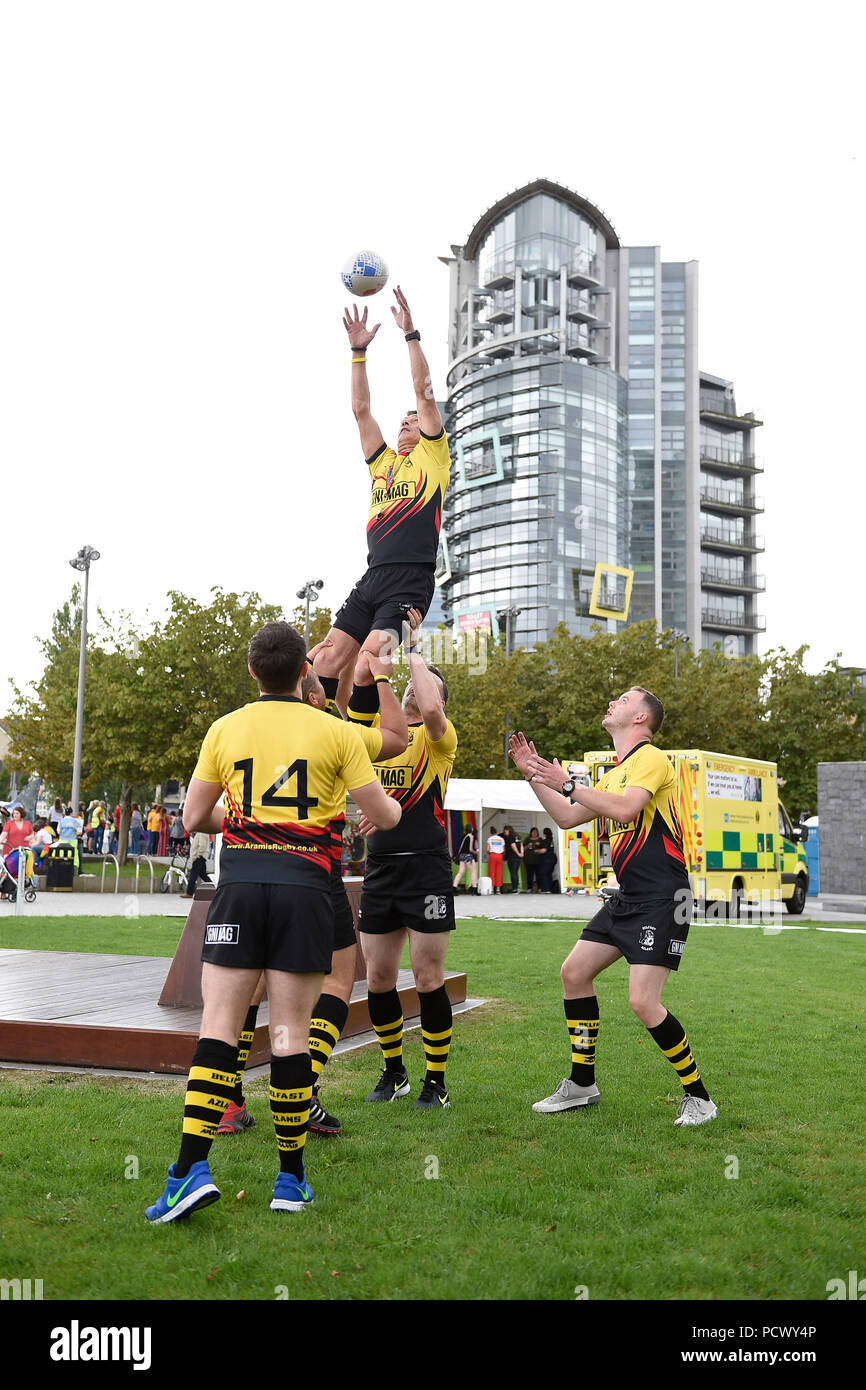 Gay rugby team taking part hi-res stock photography and images - Alamy