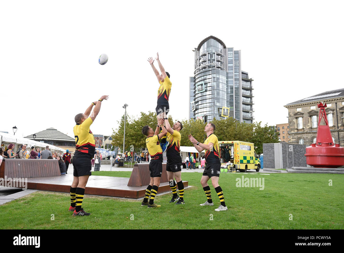 Gay rugby players hi-res stock photography and images - Alamy