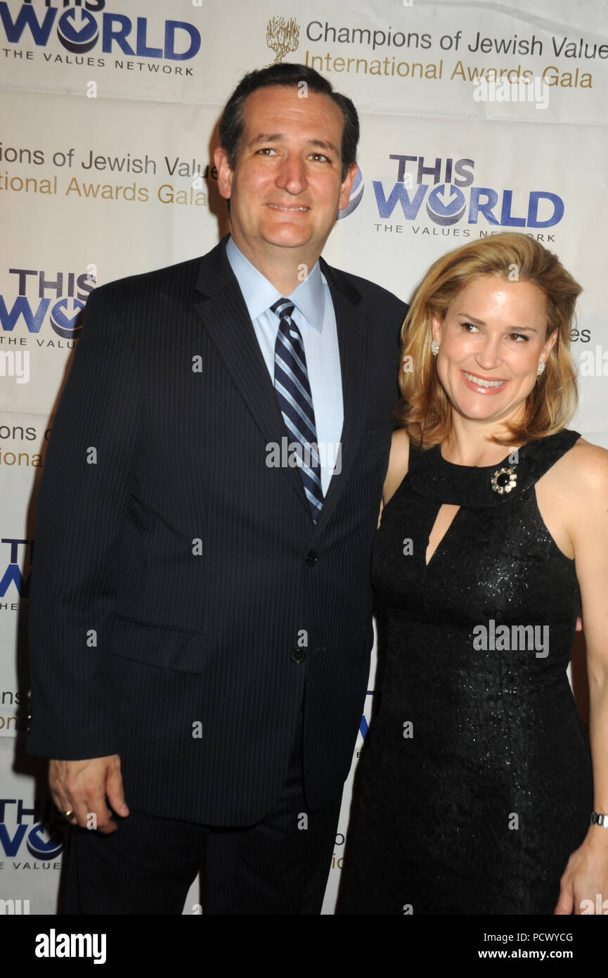 NEW YORK, NY - MAY 28: Ted Cruz, Heidi Cruz attends the Champion Of ...