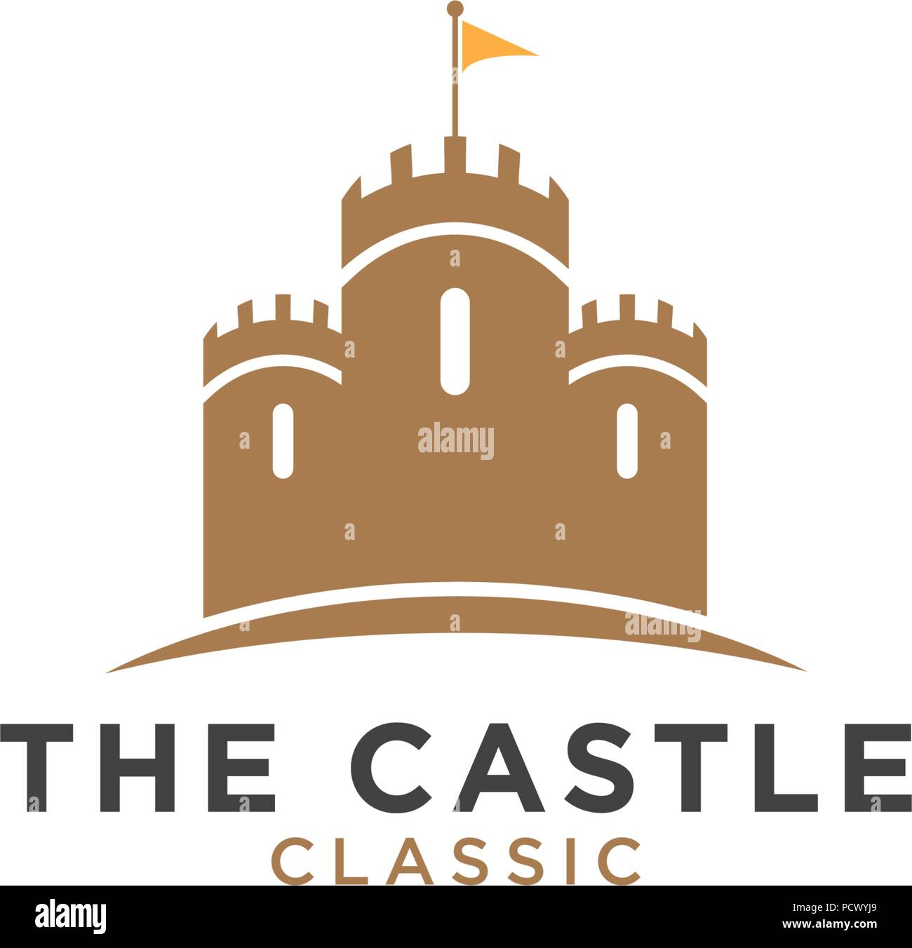 Classic castle style Stock Vector Images - Alamy