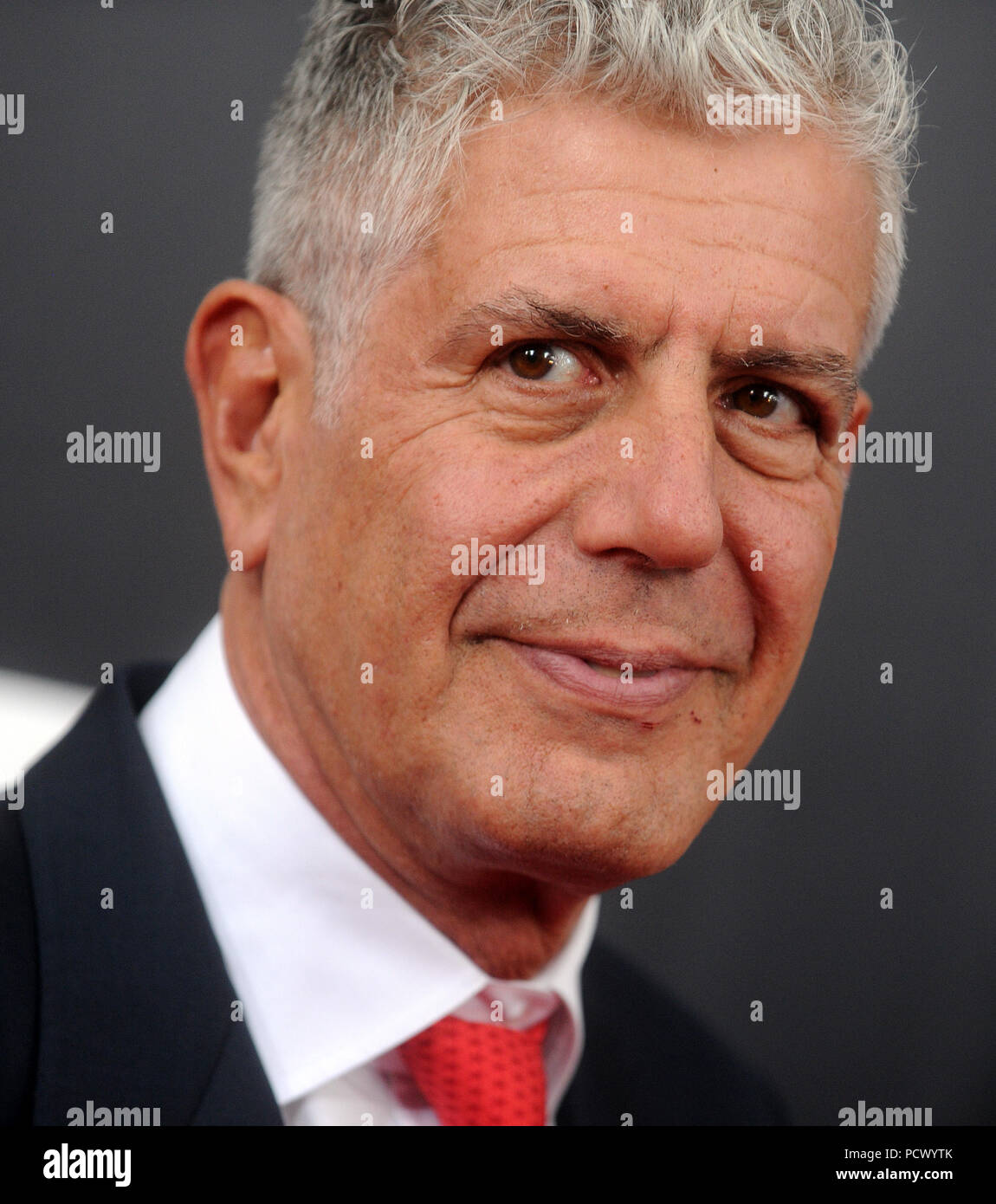NEW YORK, NY - NOVEMBER 23: Anthony Bourdain attends the 'The Big Short ...