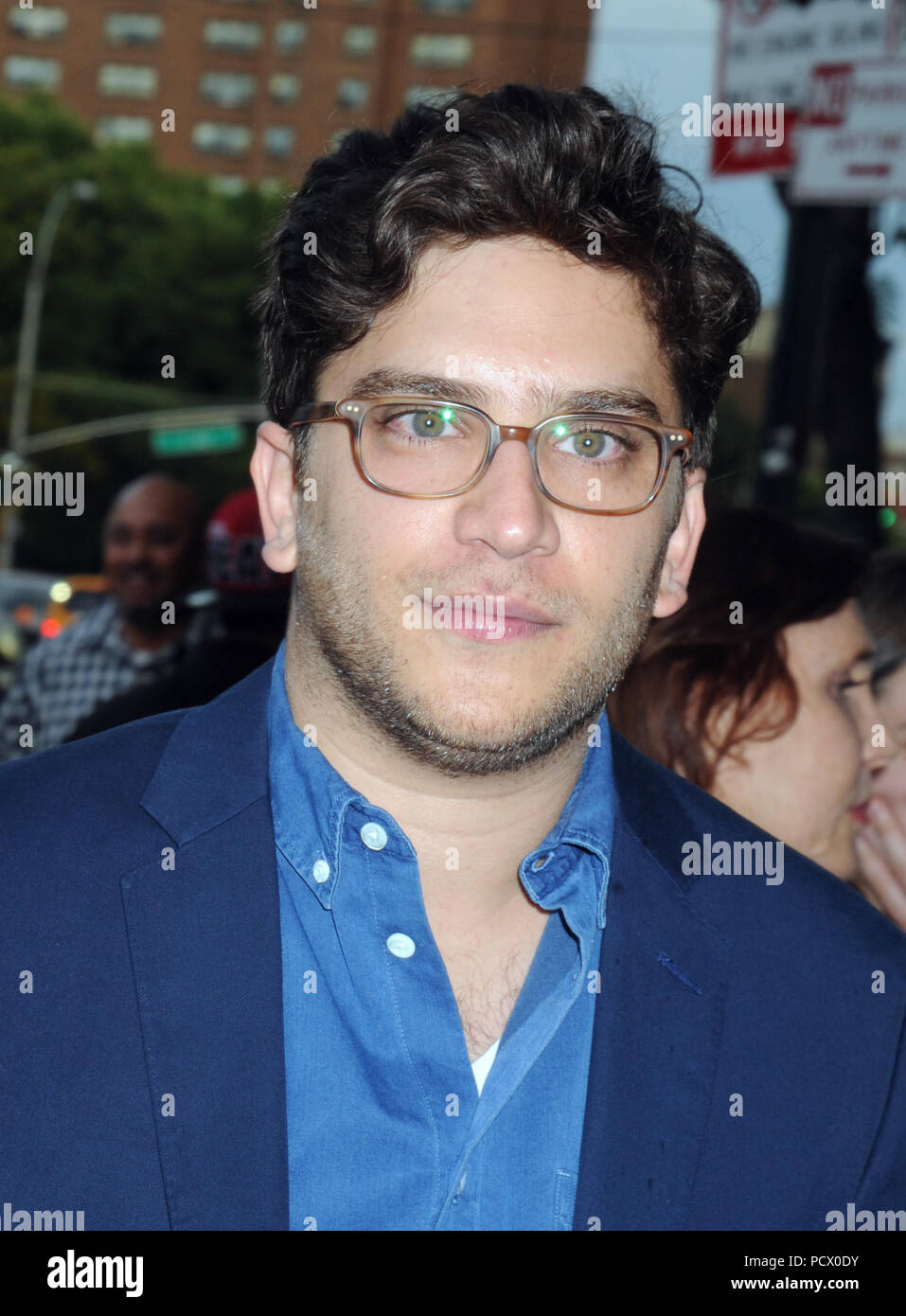 NEW YORK, NY - AUGUST 12: Matthew Shear attends the 'Mistress America ...