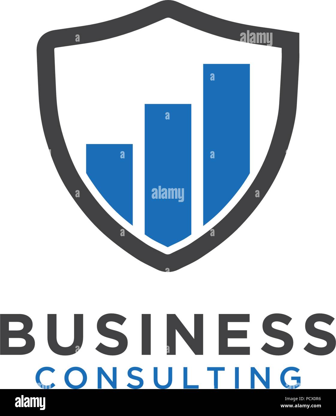 Illustration of business consulting logo design template Stock Vector ...