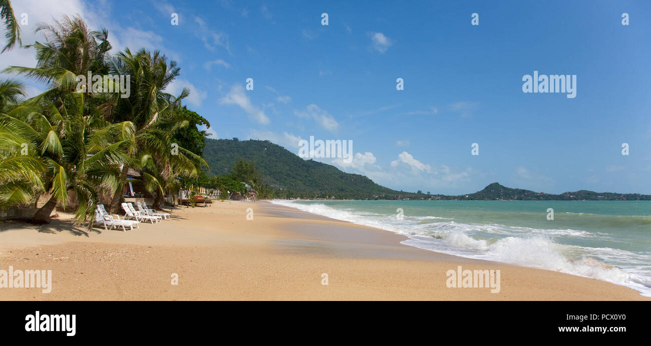 Landscape lamai beach koh hi-res stock photography and images - Alamy