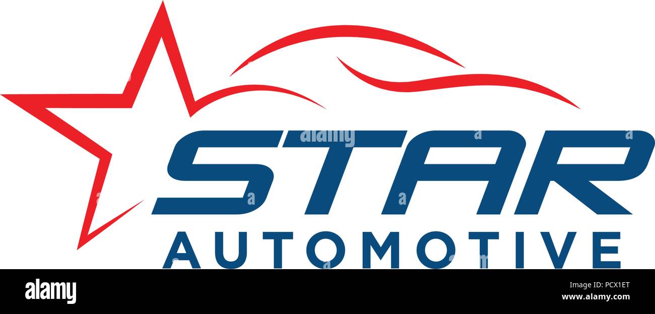 Automotive car logo design Stock Vector Images - Alamy