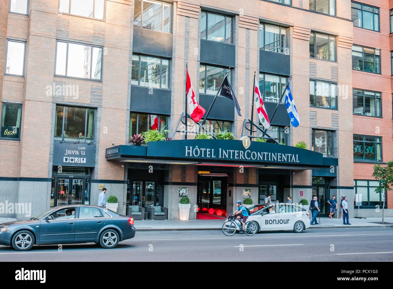 intercontinental hotel montreal Stock Photo - Alamy