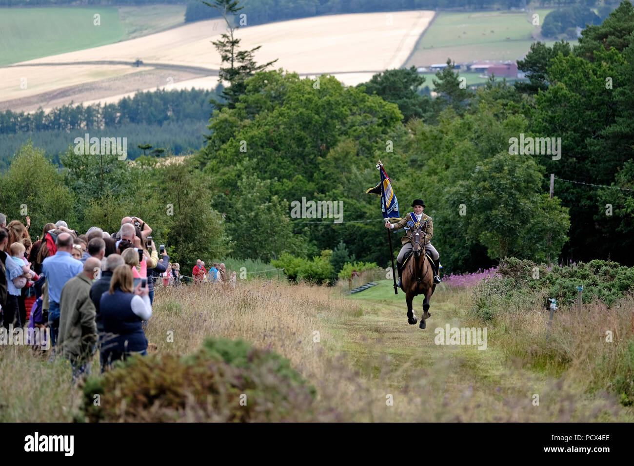 Lauder, Scotland, UK, 4 Aug 2018. Lauder Common Riding 2018 2018 Lauder ...