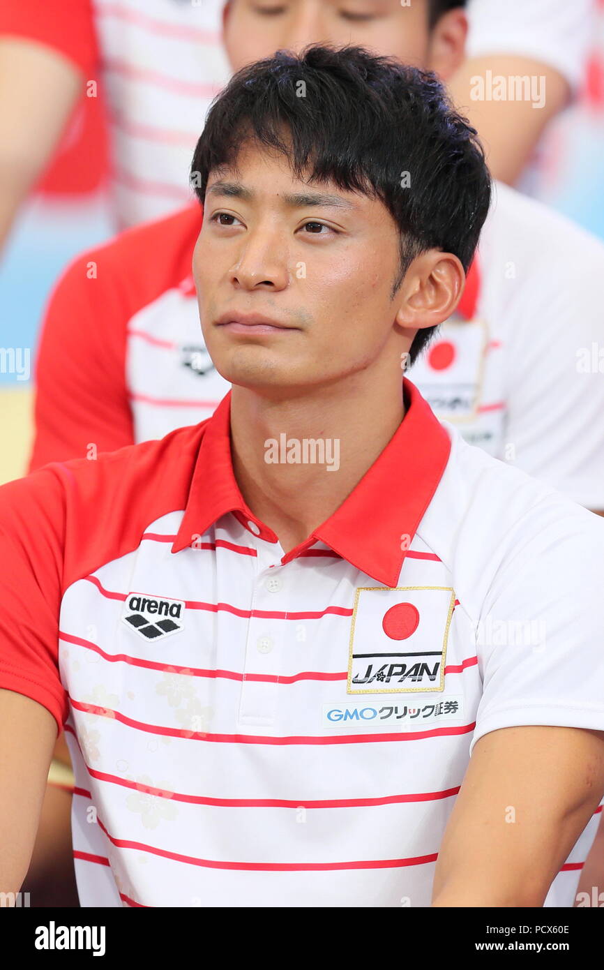 Tokyo, Japan. 4th Aug, 2018. Ryosuke Irie (JPN) Swimming : Japan national swimming team send-off ...