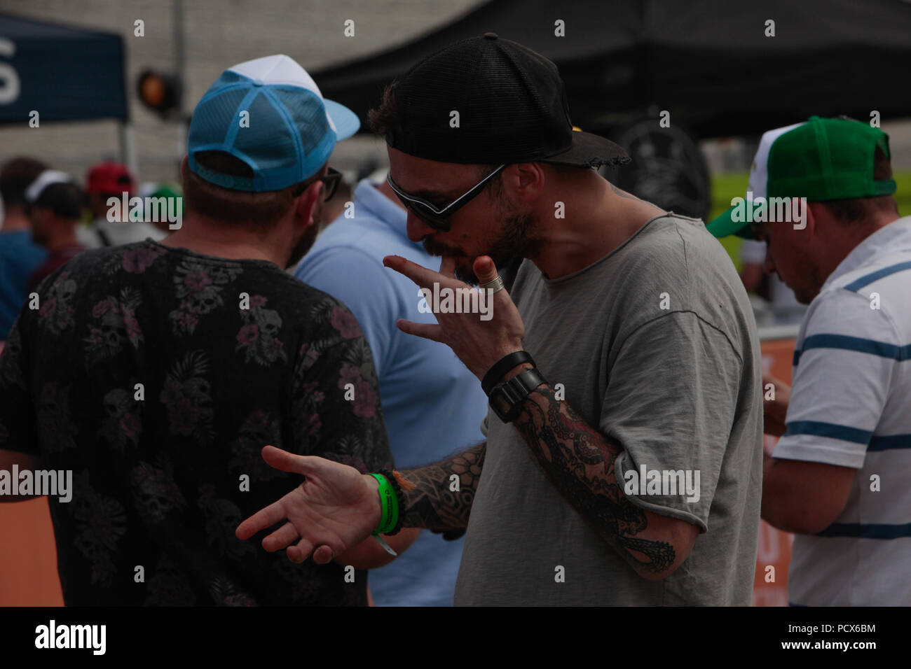 London UK 04-August 2018 London Wing Fest is a celebration of the ...