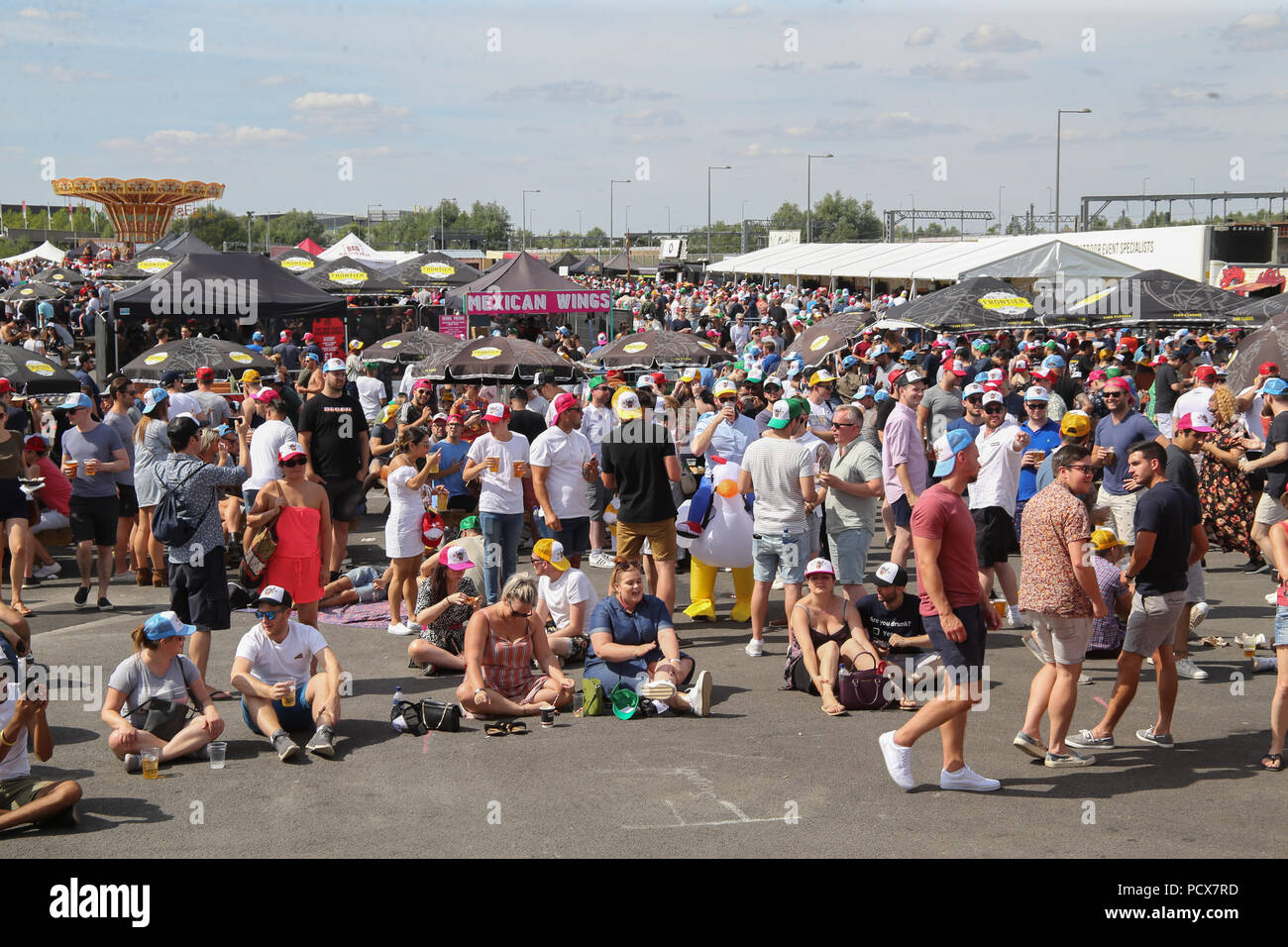 London, UK, 4 Aug 2018. London Wing Fest is a celebration of the ...