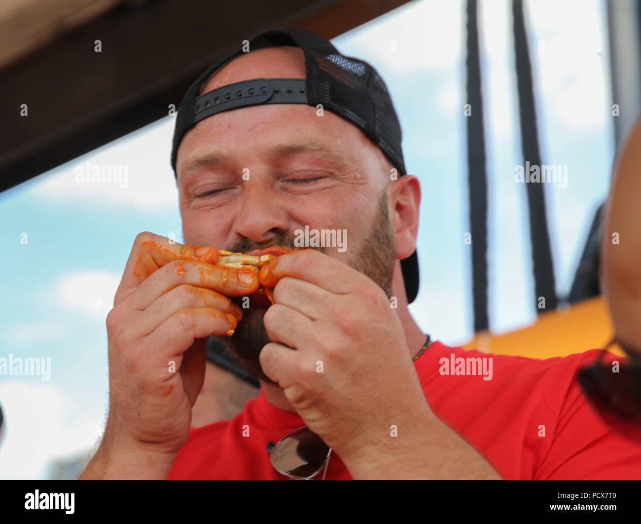 London, UK, 4 Aug 2018. London Wing Fest is a celebration of the ...