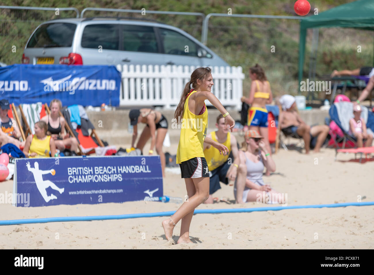 European beach handball championships hi-res stock photography and ...