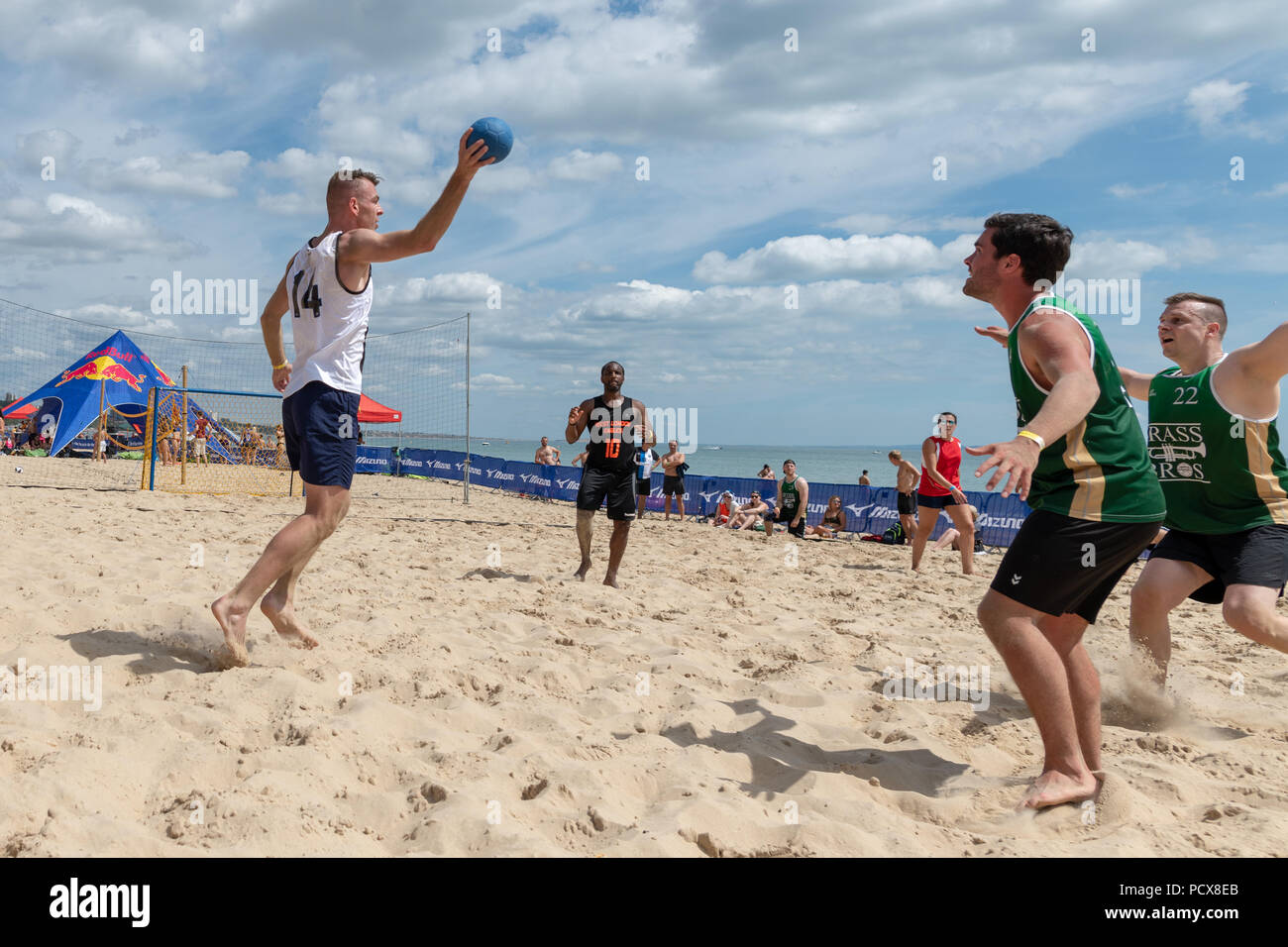 Bournemouth, UK. 4th August 2018. Over 40 teams from across Europe take ...