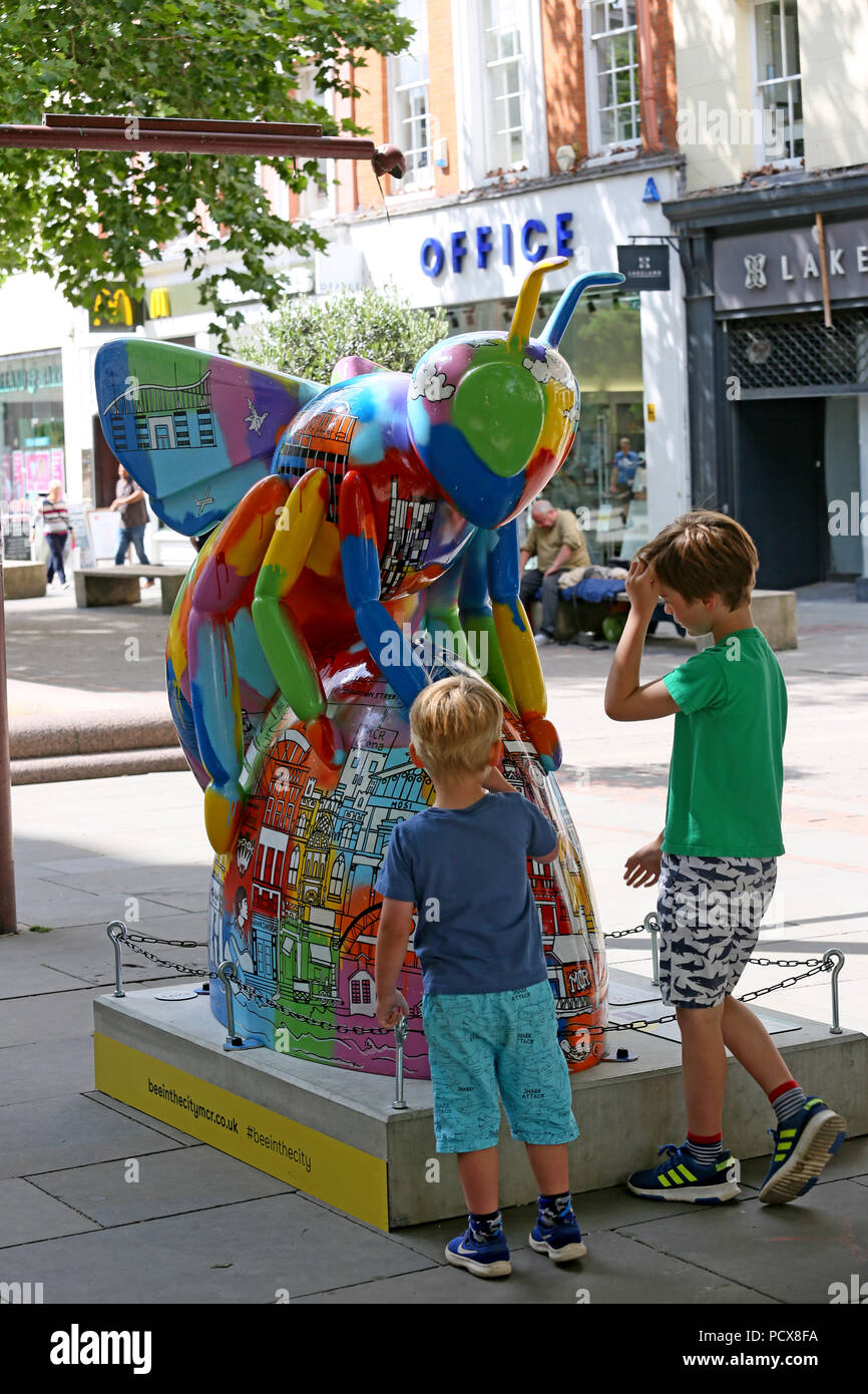 Manchester bee trail hi-res stock photography and images - Alamy