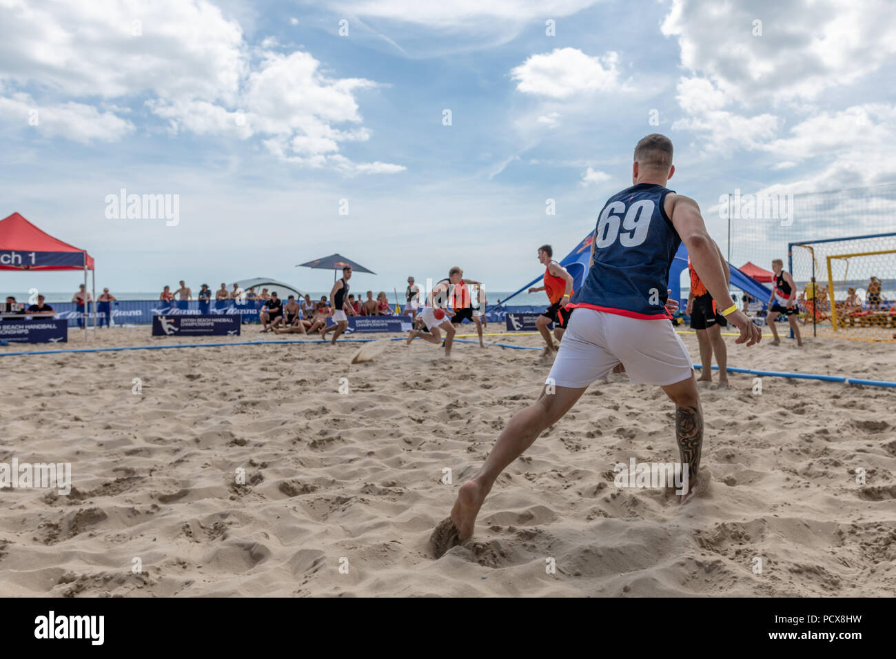 Bournemouth, UK. 4th August 2018. Over 40 teams from across Europe take ...