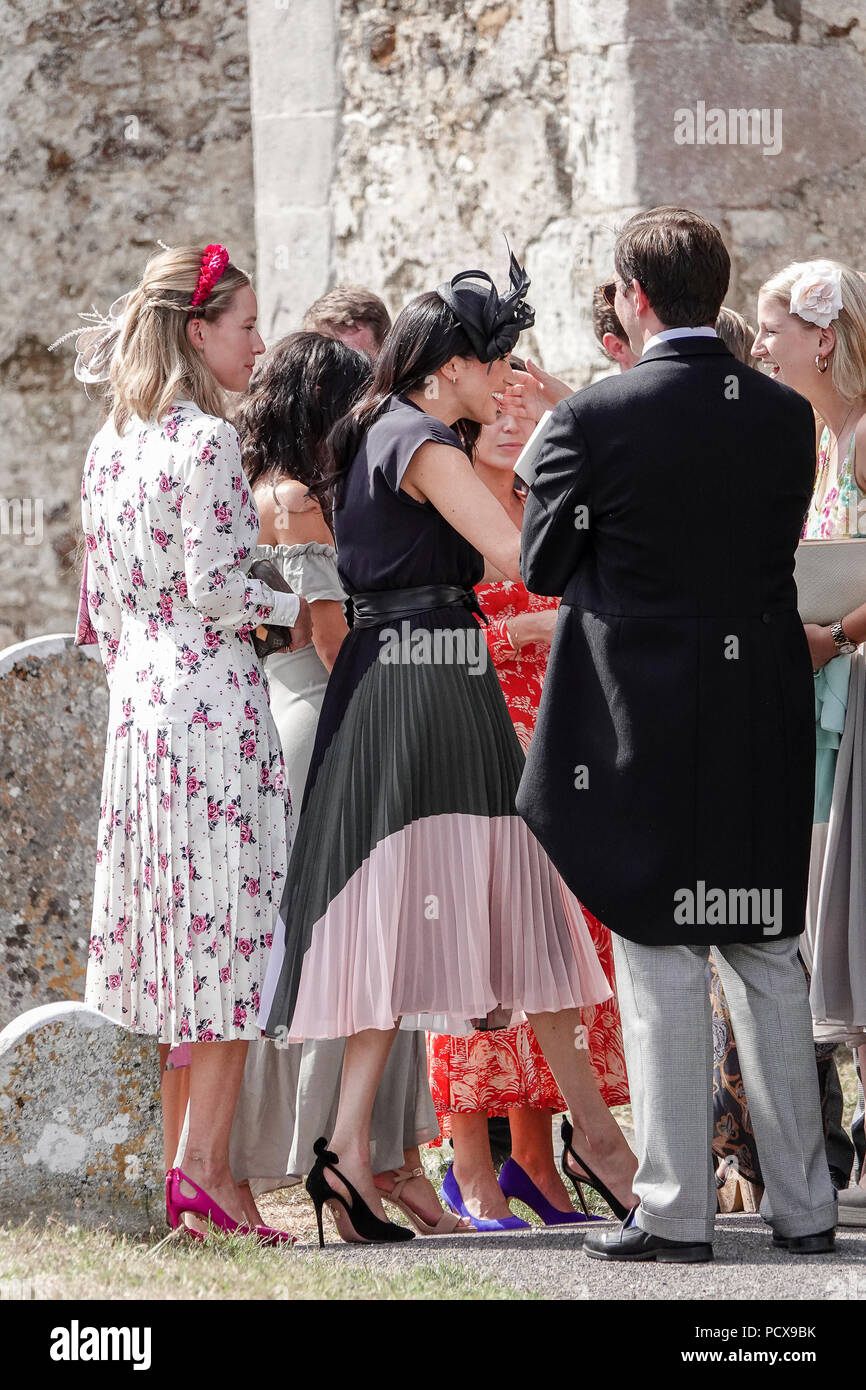 The Street, Frensham. 04th August 2018. Charlie Van Straubenzee and ...