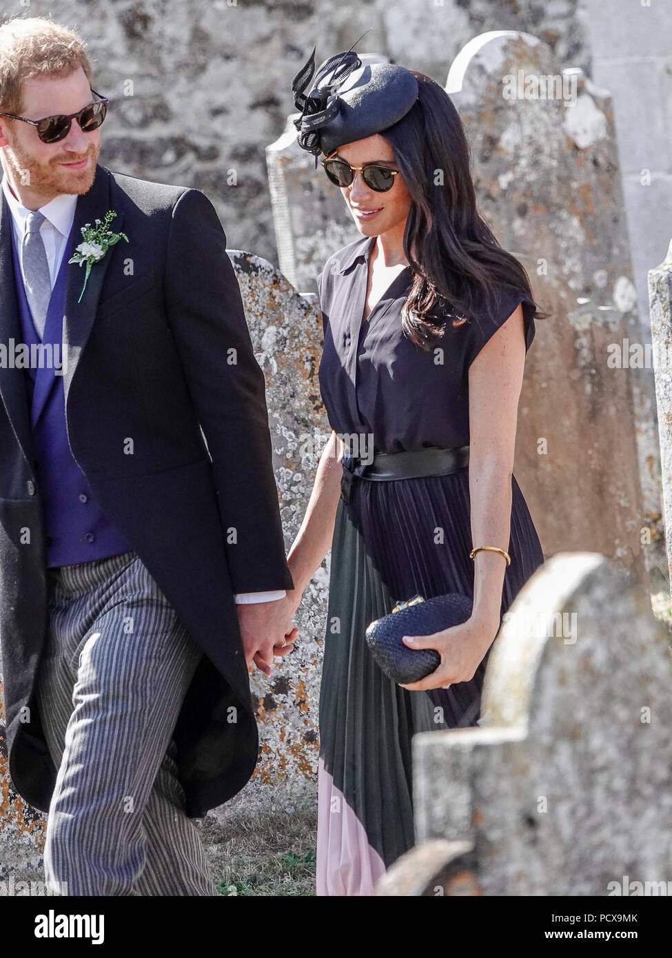 The Street, Frensham. 04th August 2018. Charlie Van Straubenzee and ...