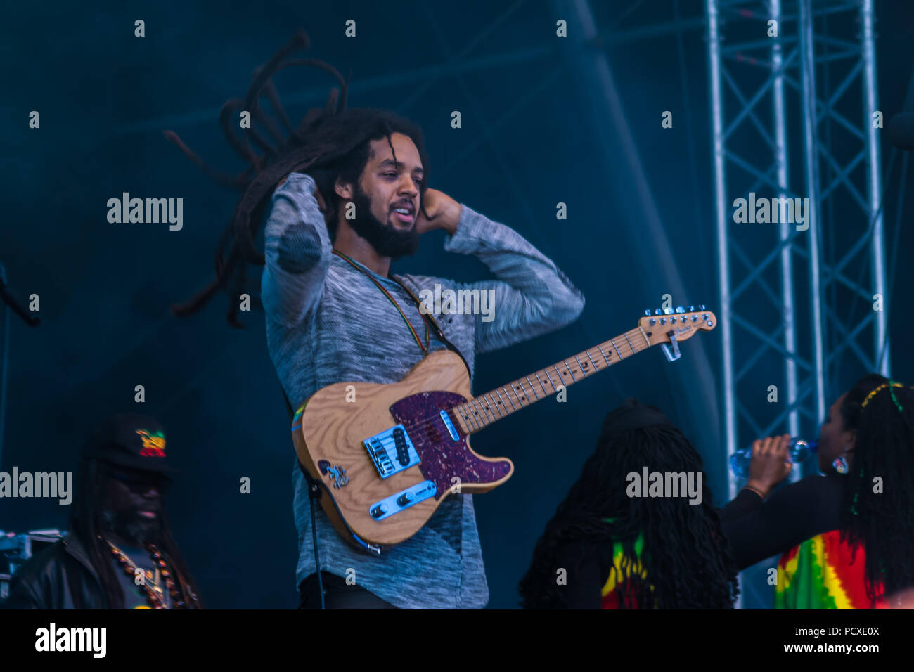Dun Laoghaire, Ireland. 3rd August, 2018. The BeatYard Festival with ...