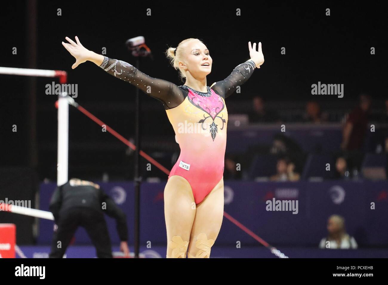 Glasgow Uk 04th Aug 2018 Angelina Melnikova Russia In The Team