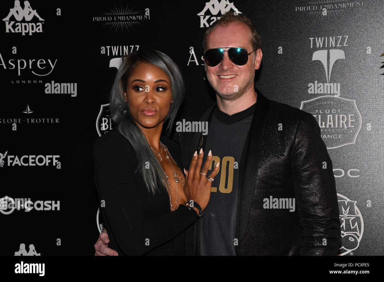 London, UK. 04th Aug, 2018. Maximillion Cooper and Eve Jeffers Cooper ...