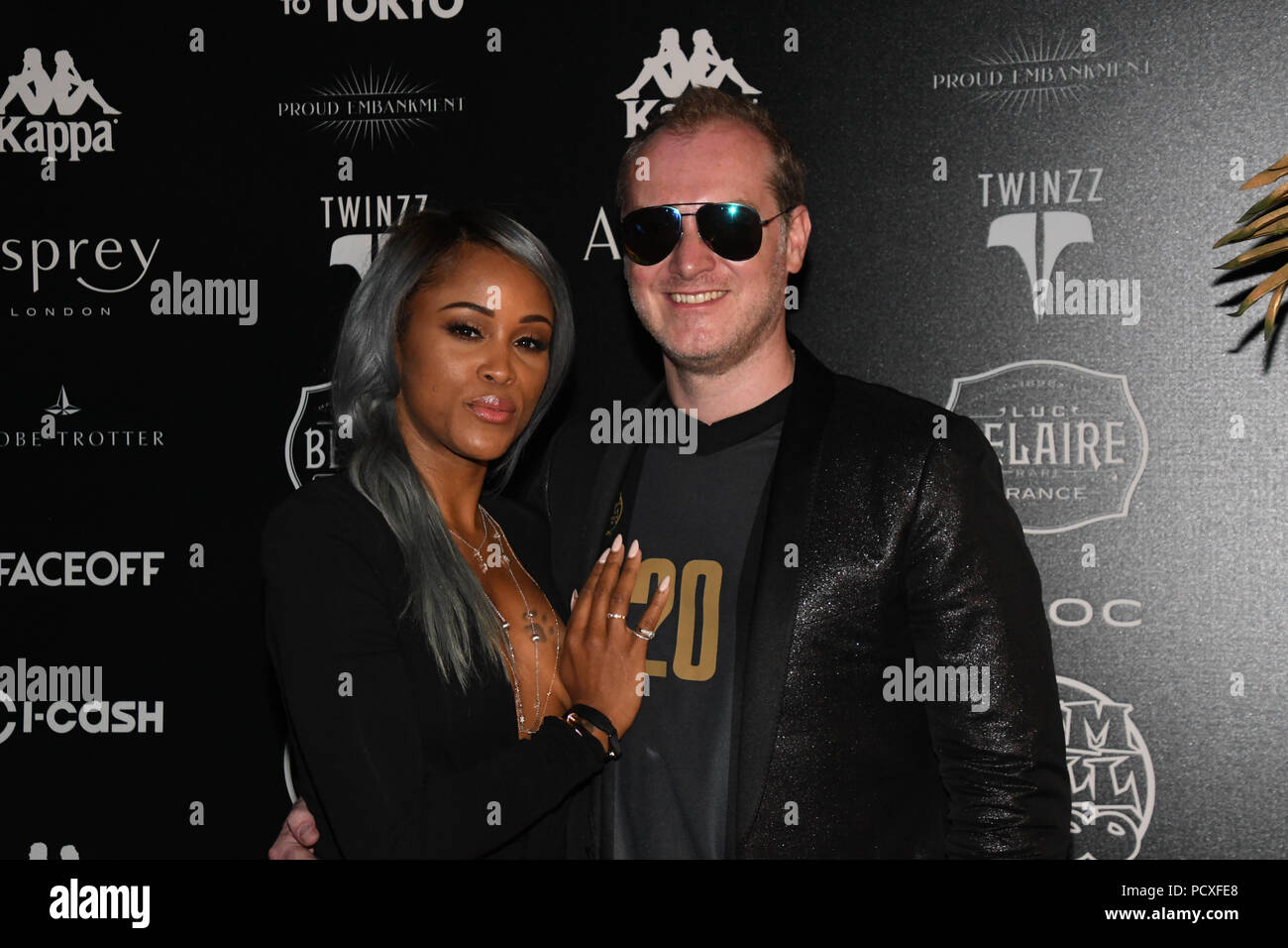 London, UK. 04th Aug, 2018. Maximillion Cooper and Eve Jeffers Cooper ...