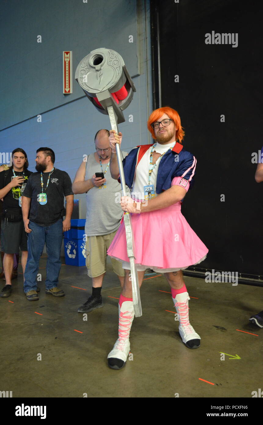 Austin, Texas, USA - Cosplayer Luke as a character from Fallout. Tens ...