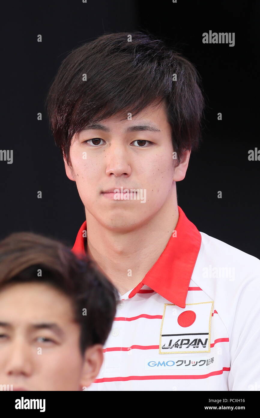Tokyo, Japan. 4th Aug, 2018. Juran Mizobata (JPN) Swimming : Japan ...