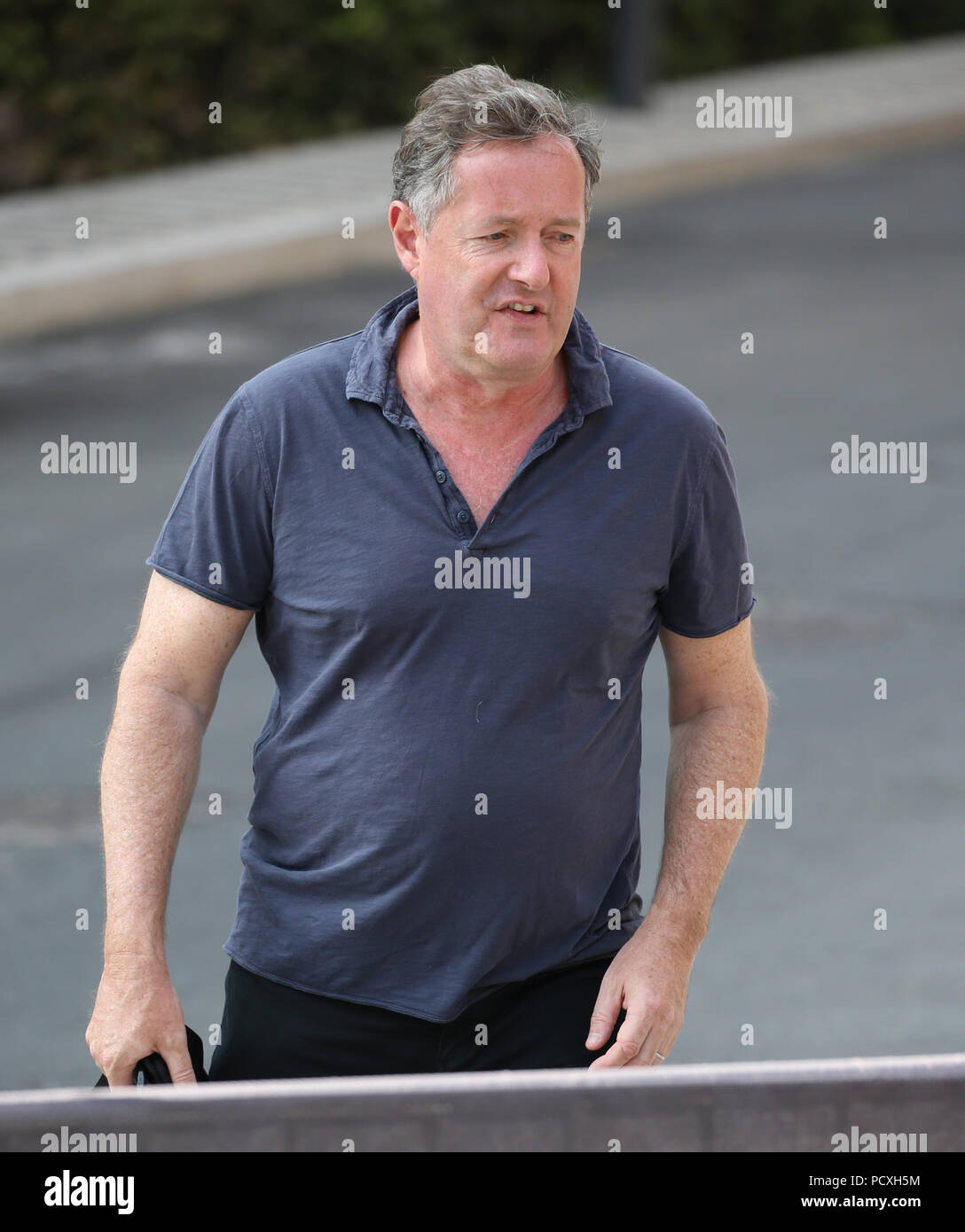 Piers Morgan outside ITV Studios Featuring: Piers Morgan Where: London ...