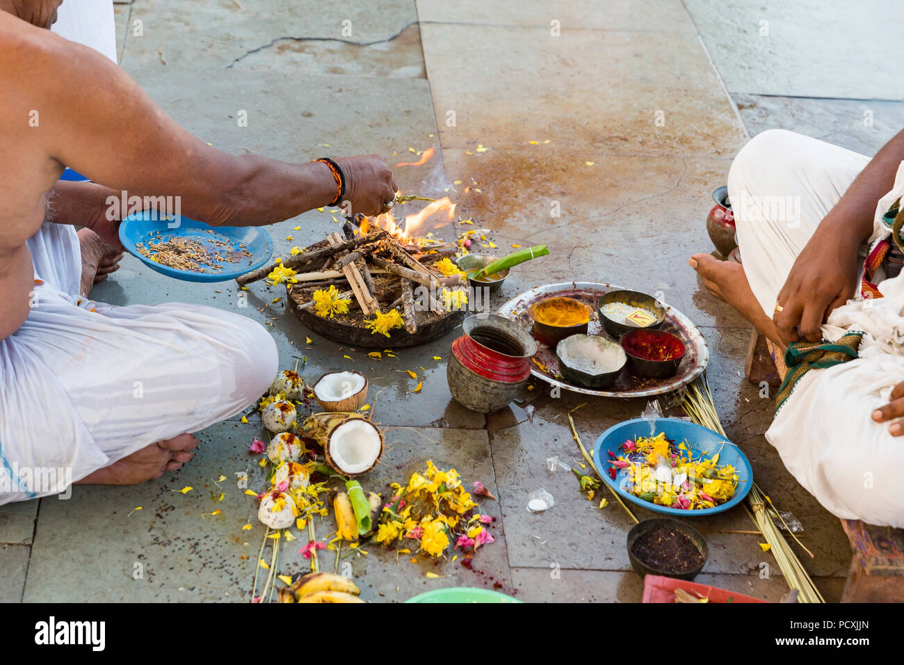 RAMESHWARAM, TAMIL NADU, INDIA- MARCH CIRCA, 2018. Unidentified indian ...