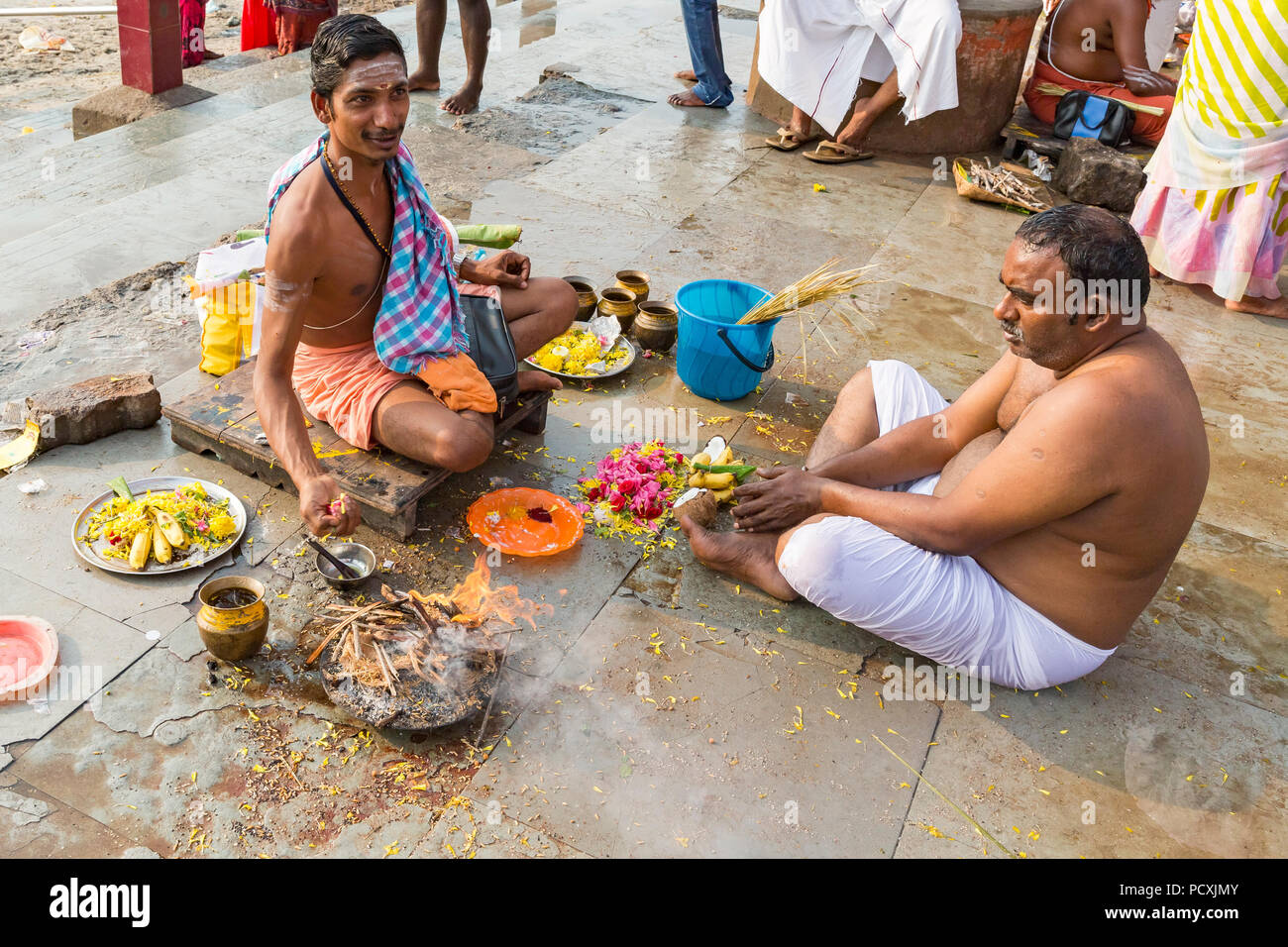 RAMESHWARAM, TAMIL NADU, INDIA- MARCH CIRCA, 2018. Unidentified indian ...