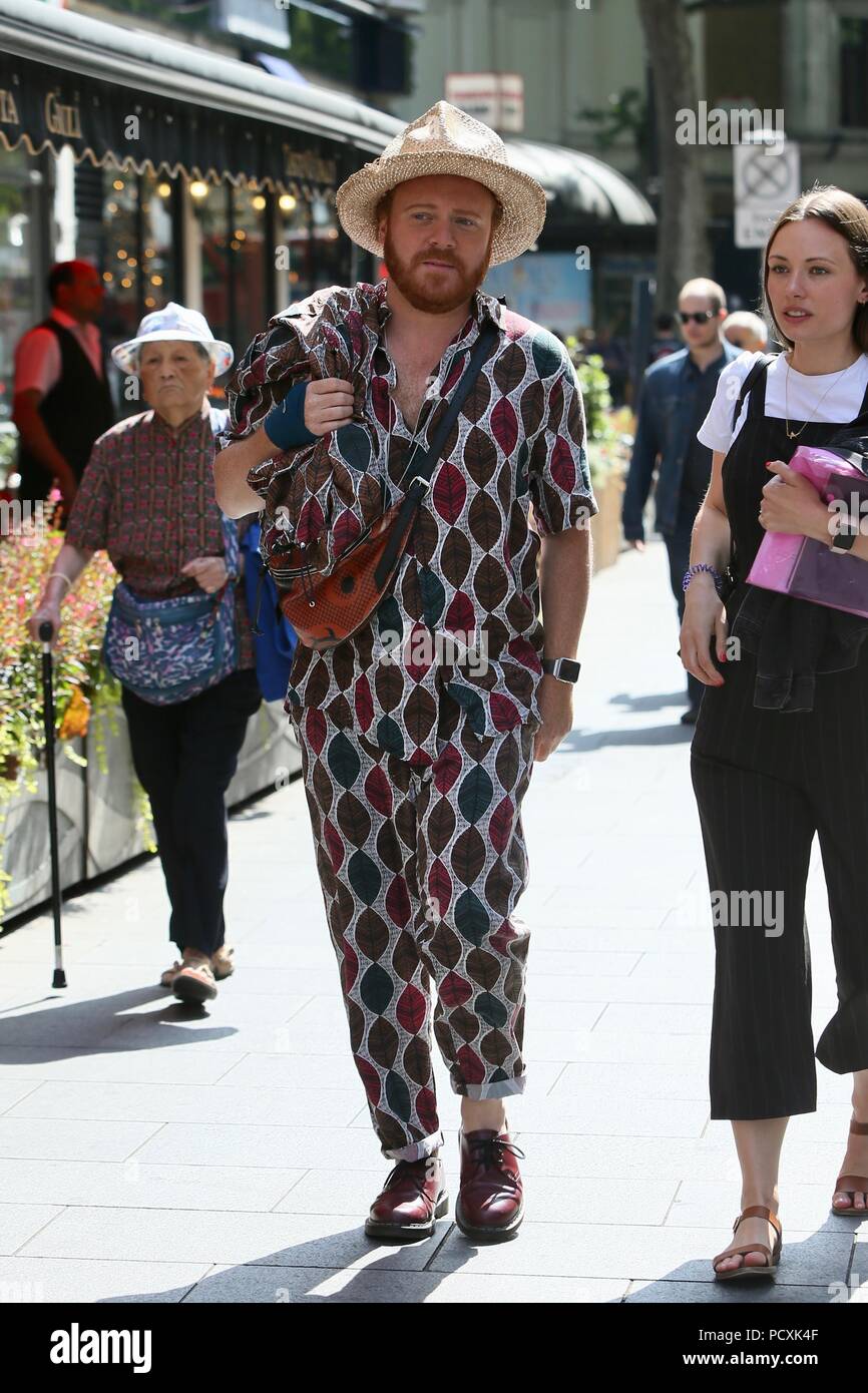 Keith Lemon seen arriving at global studios for radio interviews ...