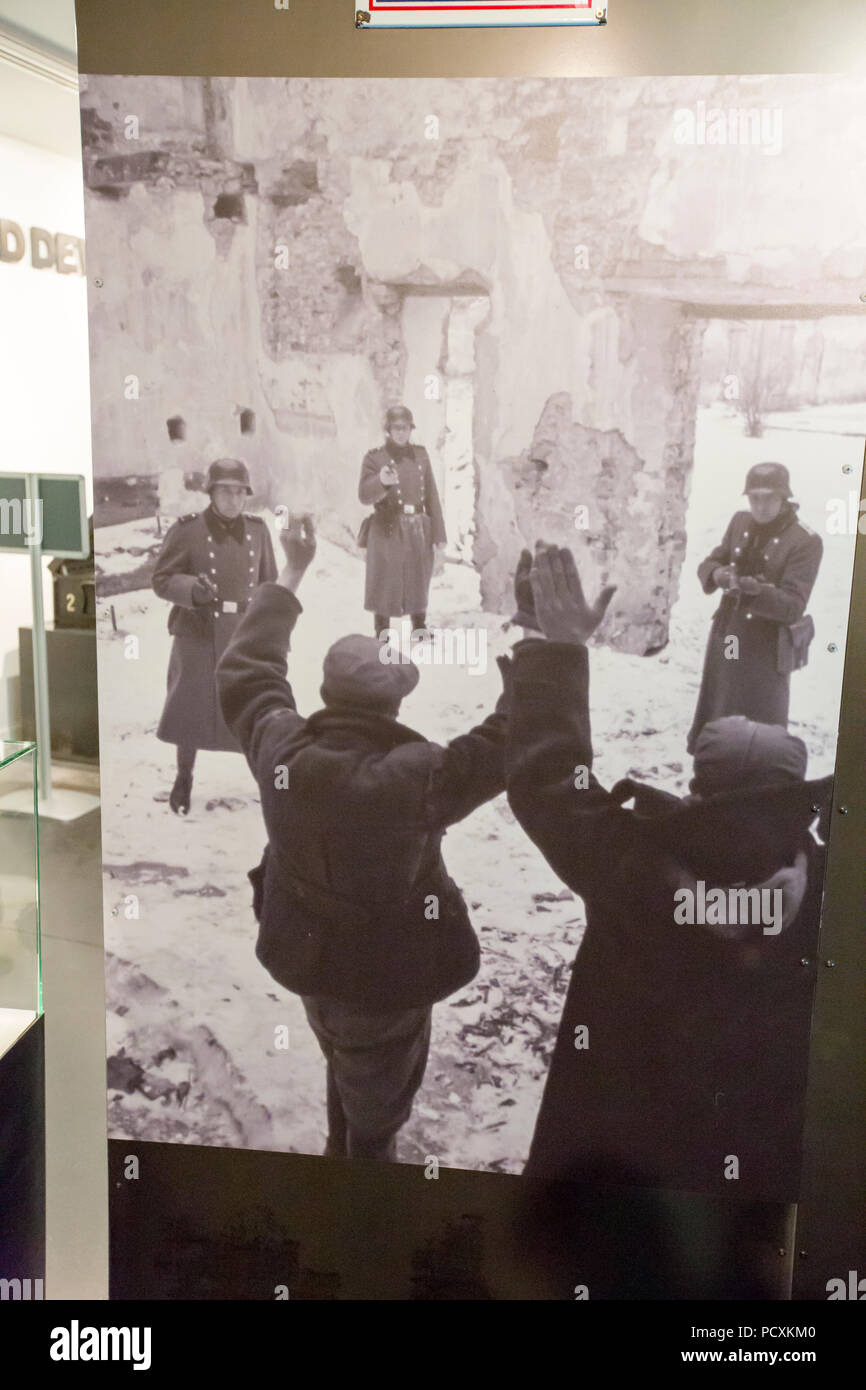 German soldiers with French Resistance fighters photo at the Utah beach ...