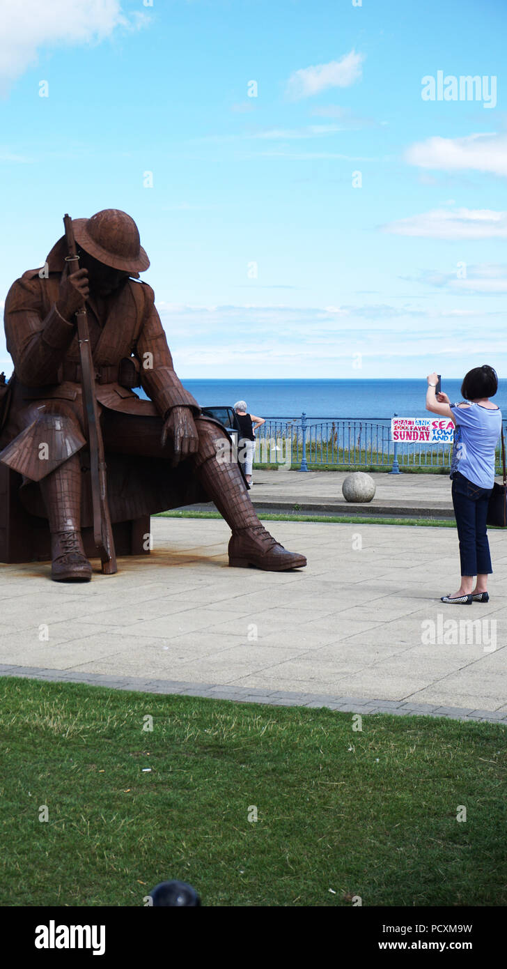 Tommy Statue Seaham Stock Photos & Tommy Statue Seaham Stock Images - Alamy