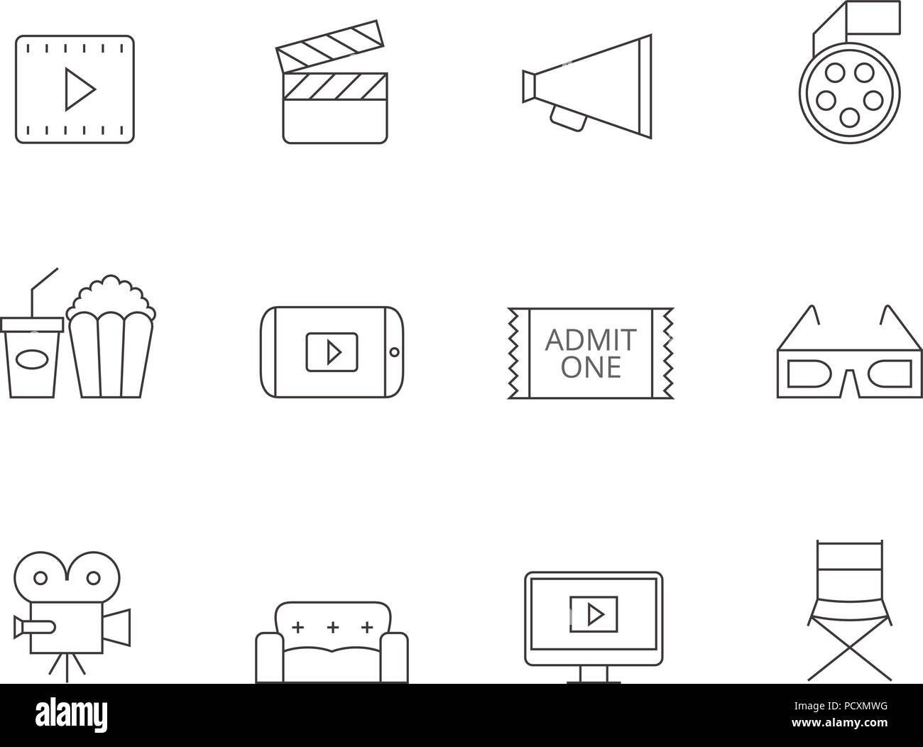 Tablet movie Black and White Stock Photos & Images - Alamy