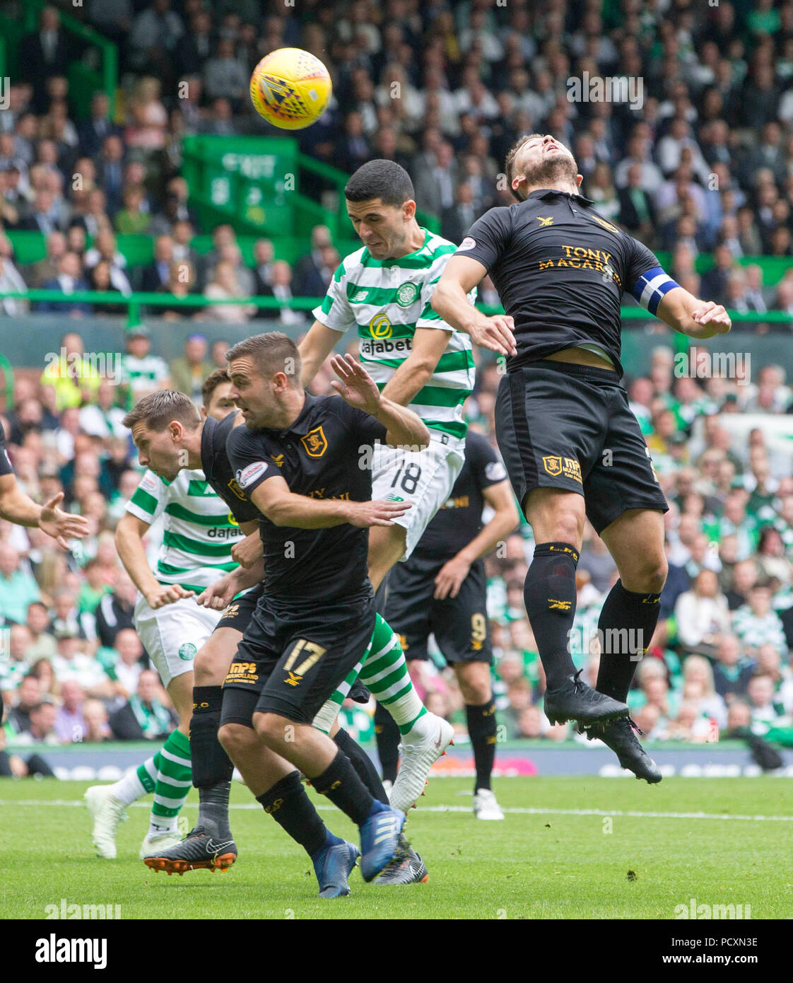 Celtic’s Tom Rogic scores his side's first goal of the game during the ...